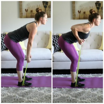 Full Body Resistance Band Workout - A Fit Mom's Life